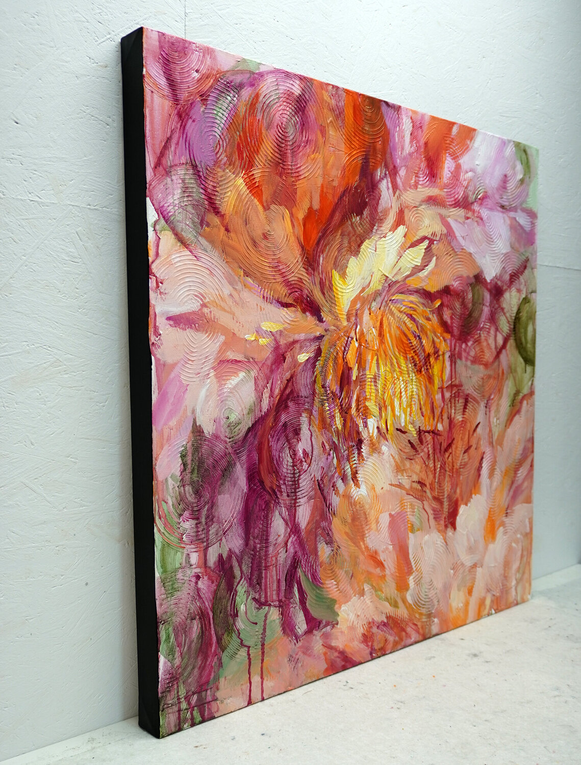 The Kiss by Li Tellenbach-Guo (2023) : Painting Acrylic on Canvas ...