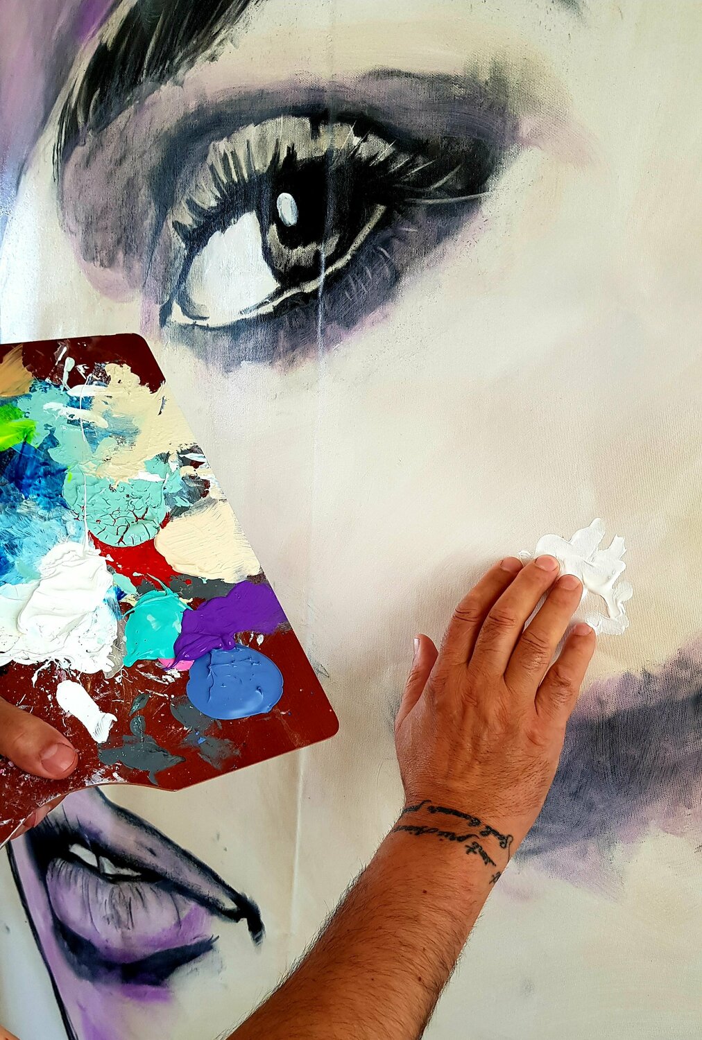 Noisette by Franck Sastre (2022) : Painting Acrylic, Oil on Canvas ...