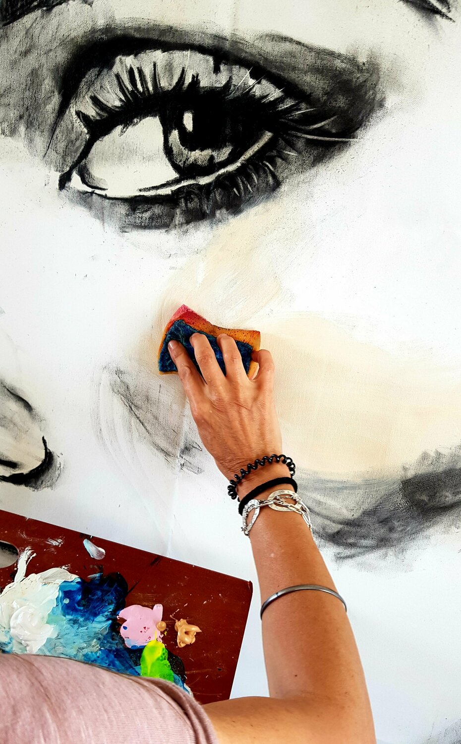 Noisette by Franck Sastre (2022) : Painting Acrylic, Oil on Canvas ...