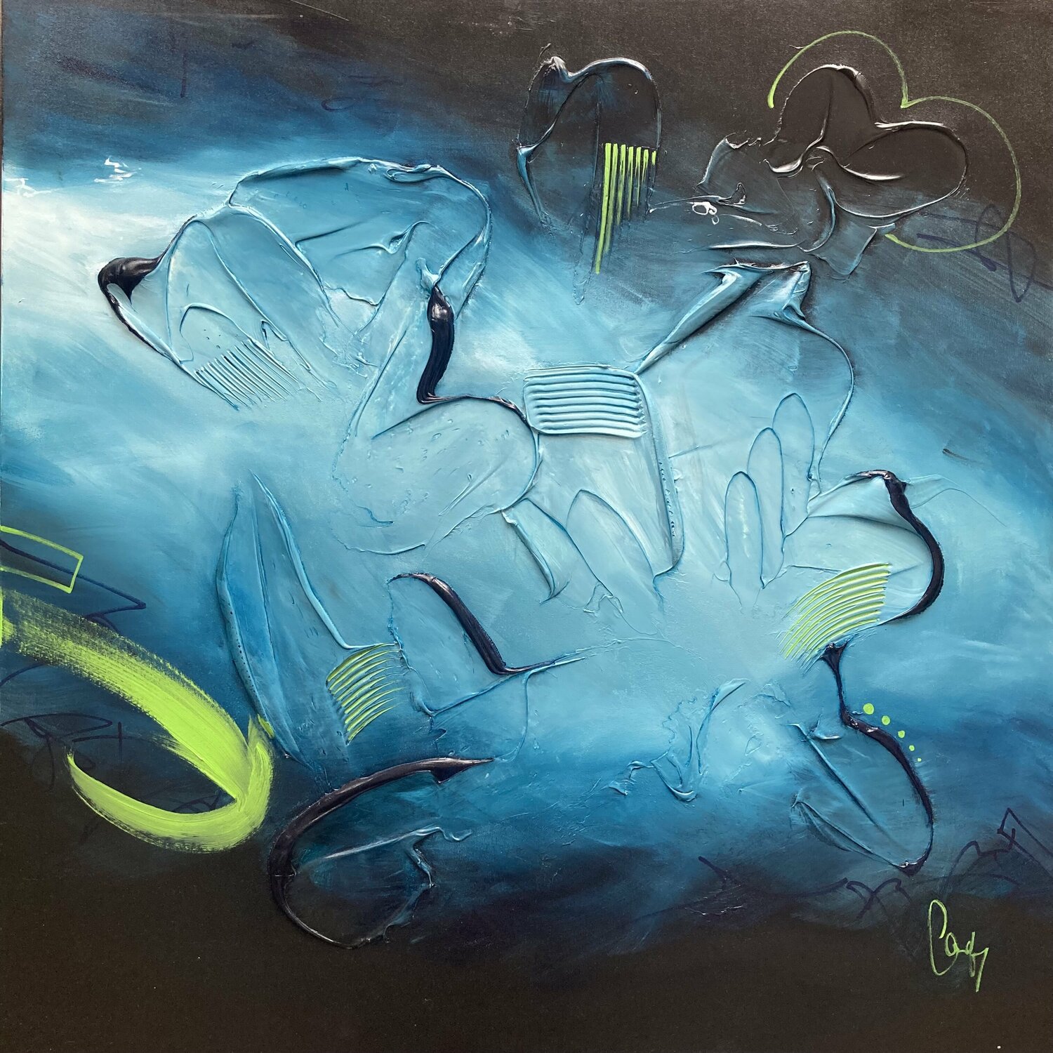 Dreams by Andy Alain (2020) : Painting Acrylic, Pencil on Canvas ...