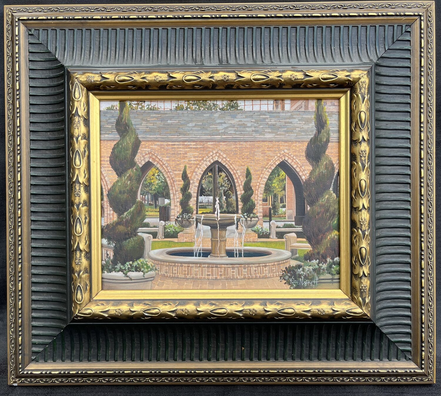 Fountain of Eternal Life de Karen Garrett (2016): Pintura Óleo en ...