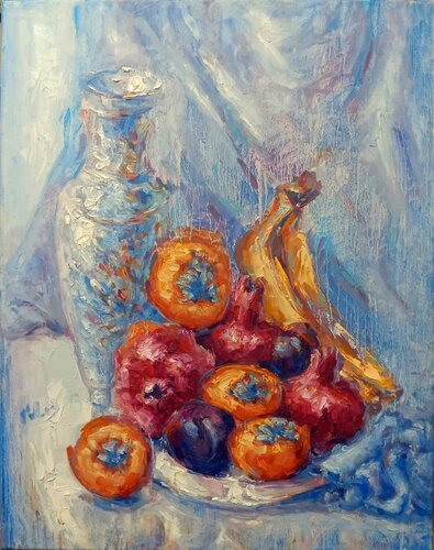 Two realities by Alex Klas (2021) : Painting Oil on Canvas - Singulart