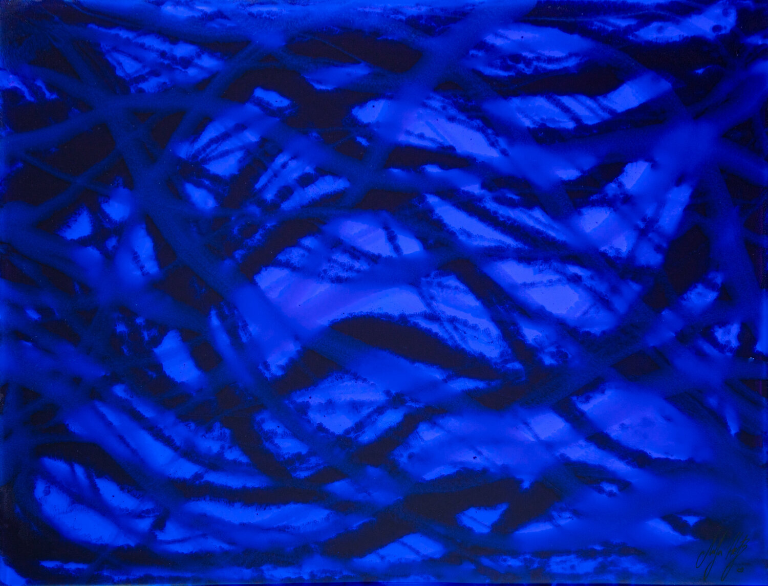 Calm mid Pandemonium by Anja Becker (2020) : Other Media Resin on Plexiglas - Singulart