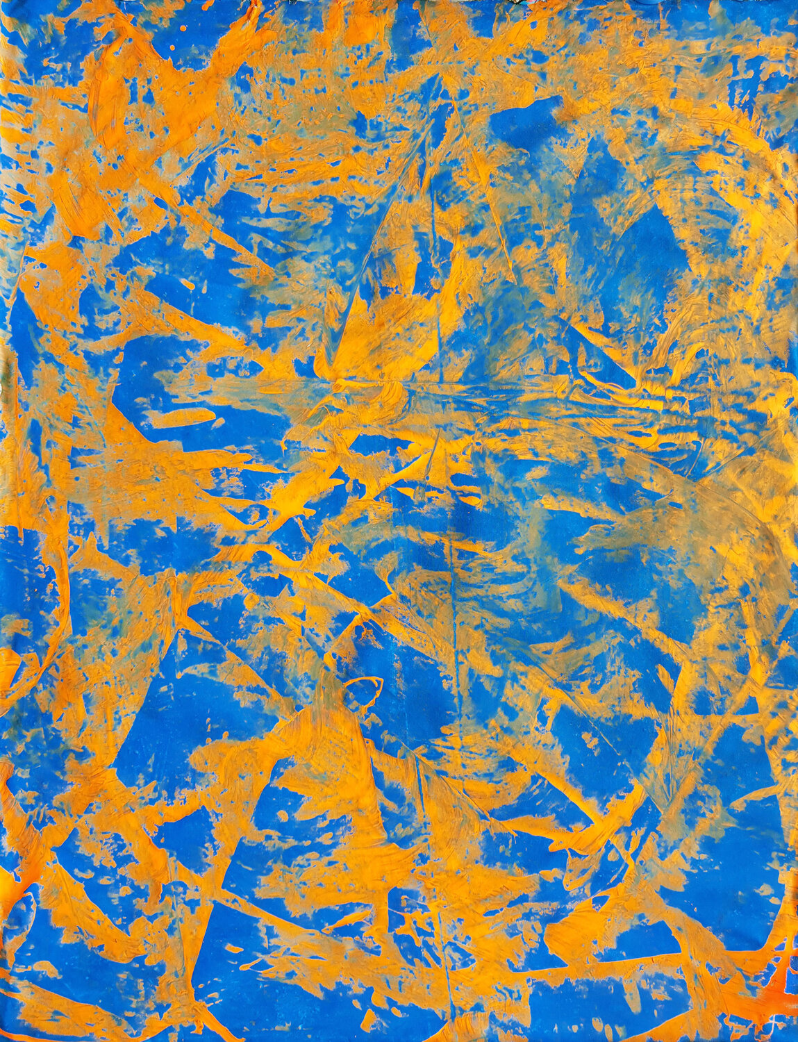 Ambiguous Face by Jürgen Angeler (2024) : Painting Acrylic on Canvas ...