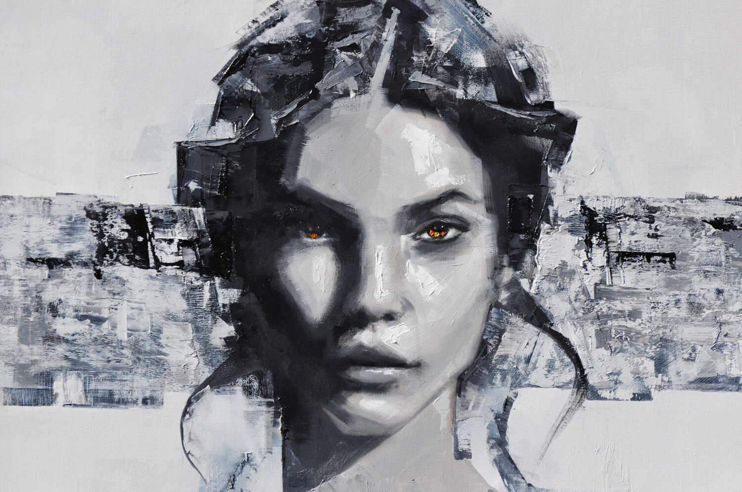 Ragazza di Pontevedra by Vanni Rocca (2022) : Painting Oil on Canvas ...