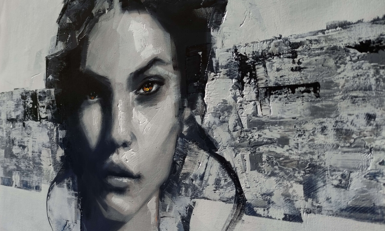 Ragazza di Pontevedra by Vanni Rocca (2022) : Painting Oil on Canvas ...