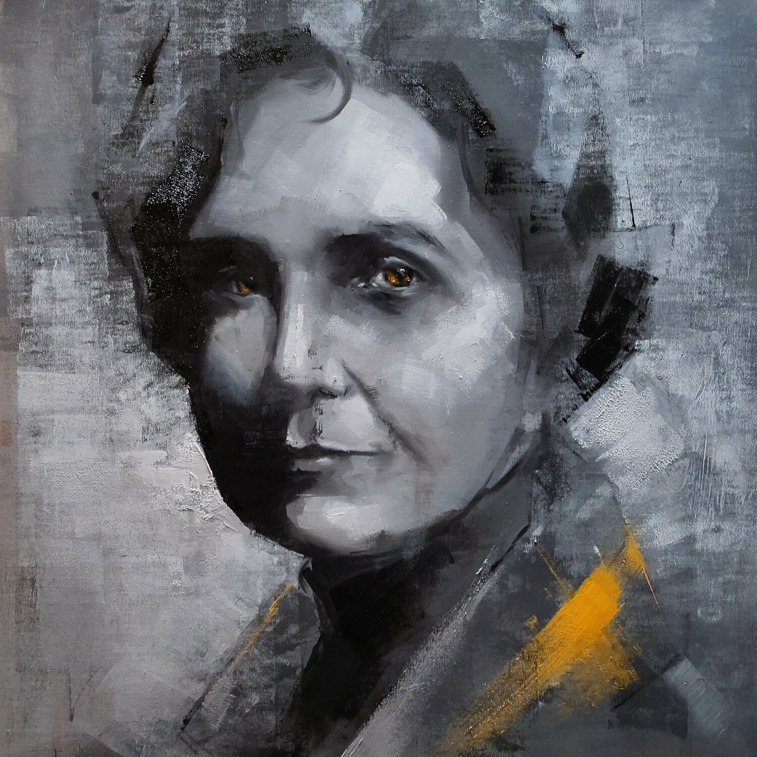 Ritratto di Francesca by Vanni Rocca (2021) : Painting Oil on Canvas ...