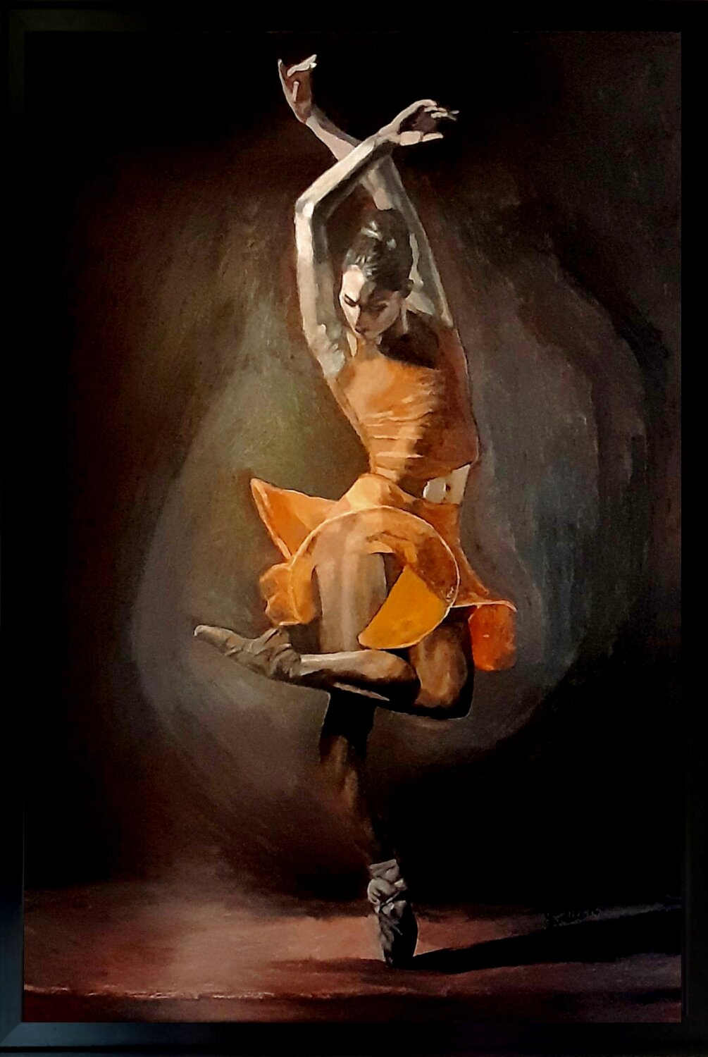 Casanova - Ballet by Elle Ramirez (2023) : Painting Acrylic on Canvas ...