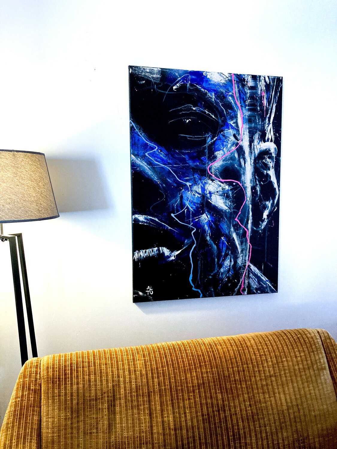 Blueprint #01 by ALTO (2023) : Painting Acrylic, Chalk on Canvas ...