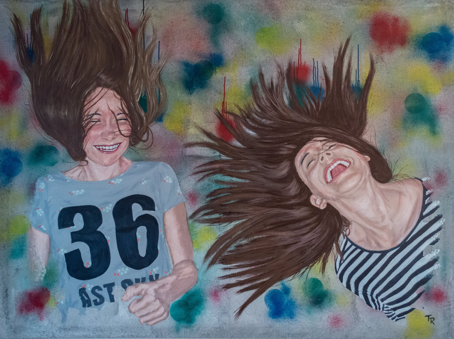 Lebensfreude de Thomas Rendler (2023) : Peinture Acrylique sur Toile ...