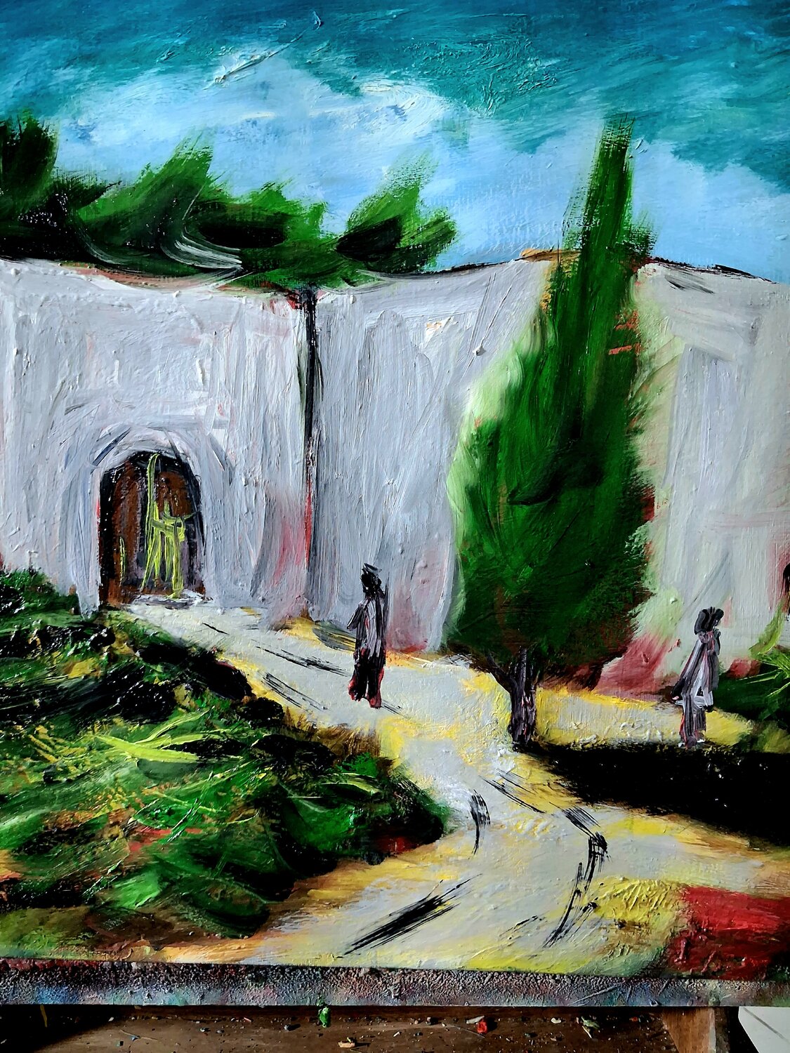 Il silenzio del Mezzogiorno di Enzo Martano (2023): Pittura a Olio su ...