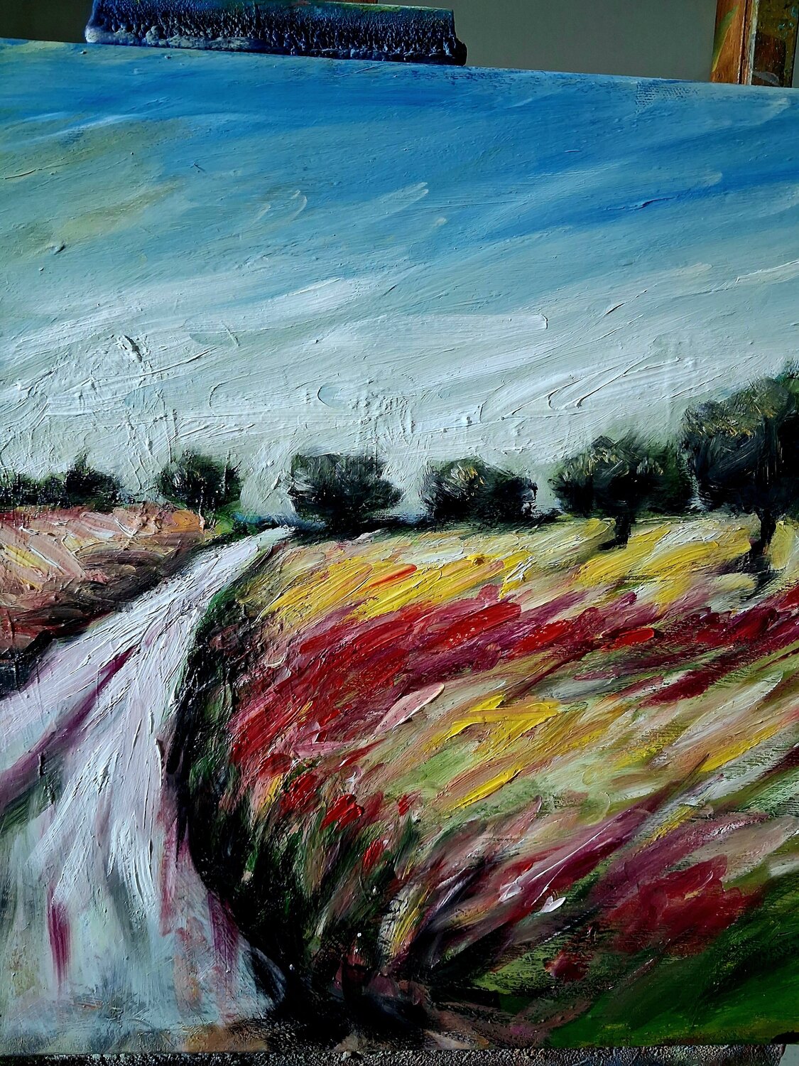 Radici e orizzonti by Enzo Martano (2024) : Painting Oil on Canvas ...