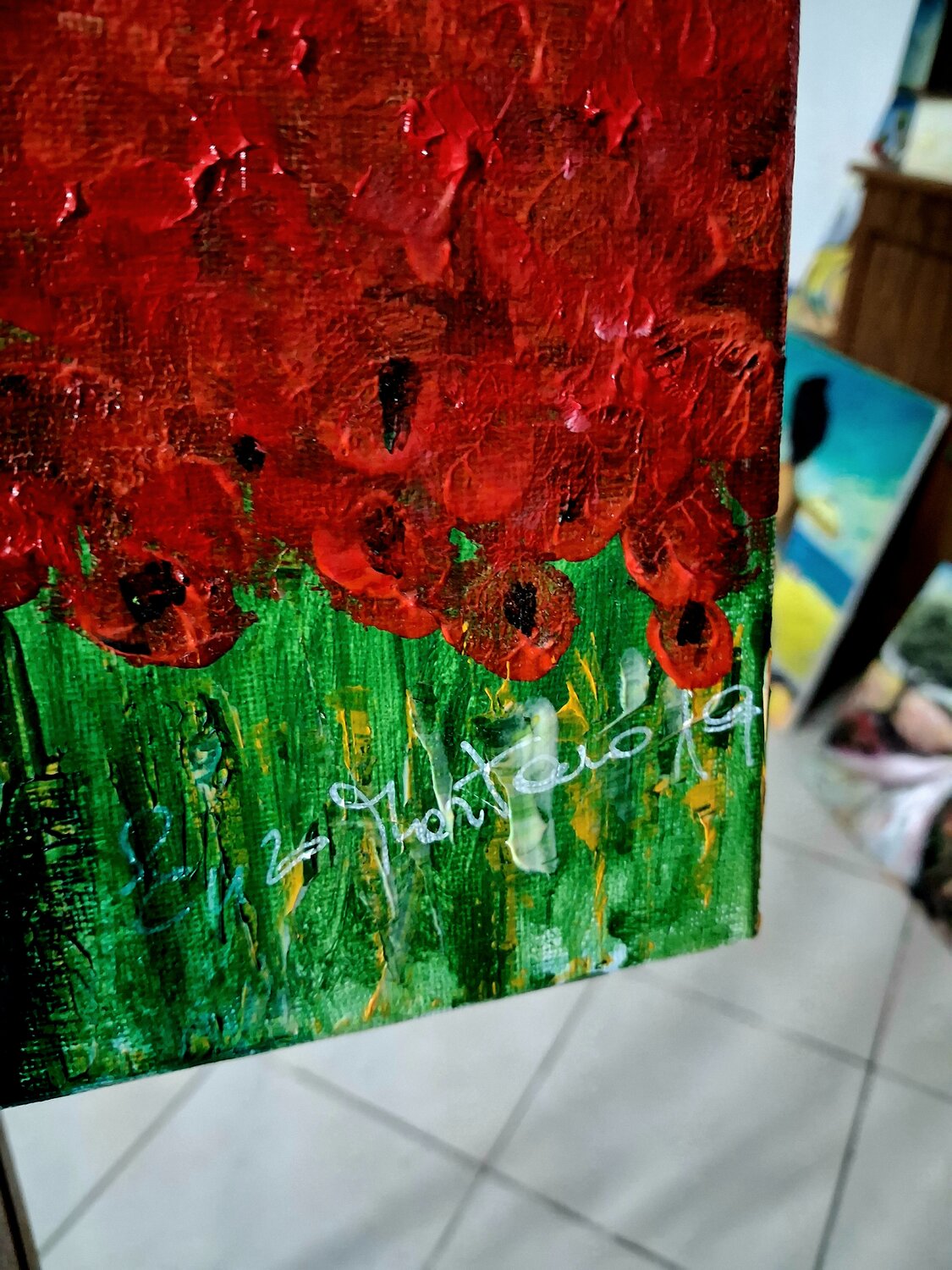 Oltre il confine by Enzo Martano (2019) : Painting Acrylic on Canvas ...