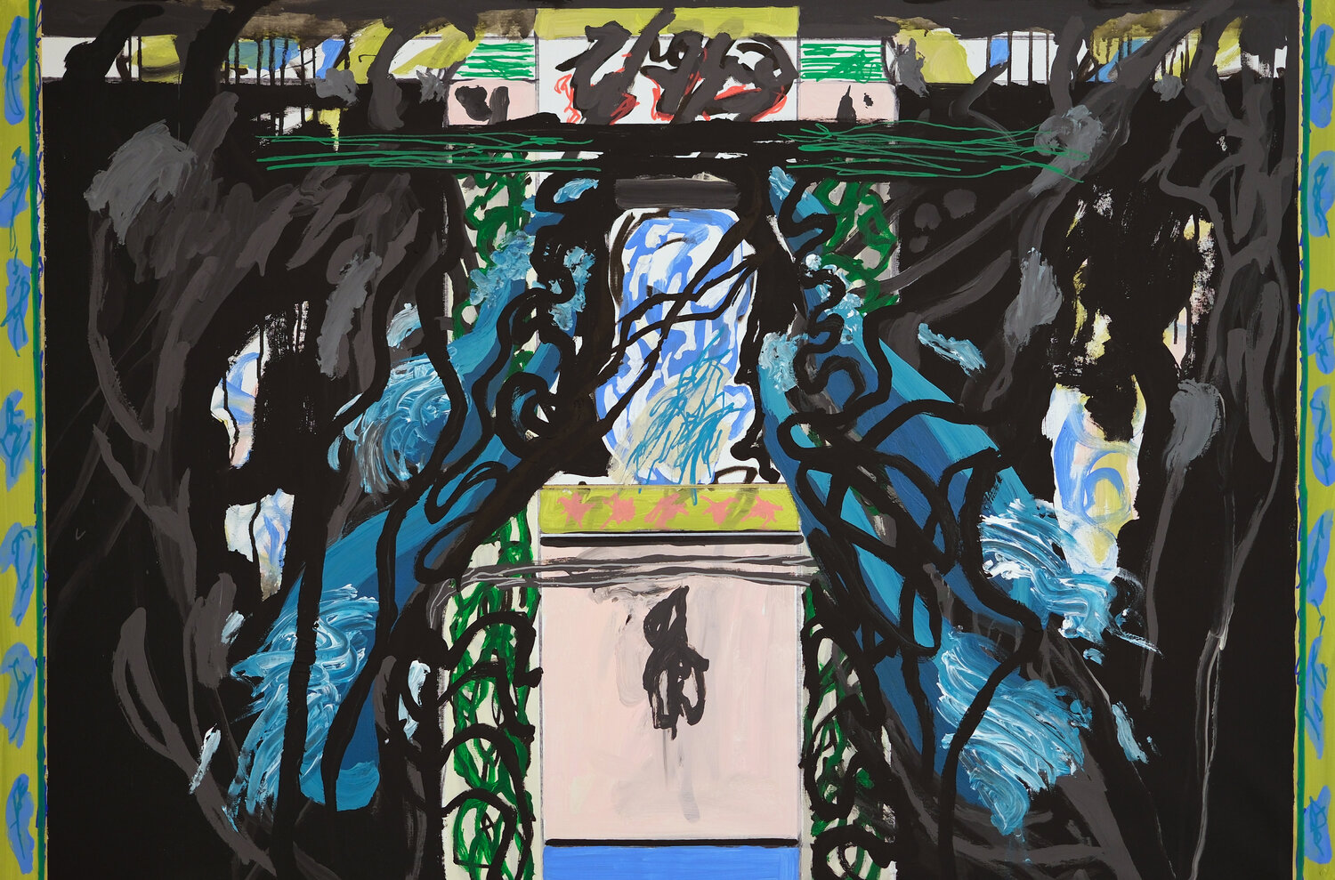 Democritus in Solitude by Maximilian Davis (2025) : Painting Acrylic ...