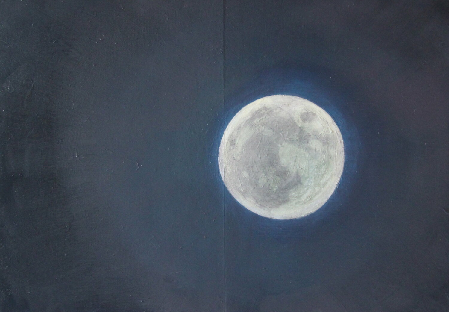Super Moon di Roy Forget (2017): Pittura a Olio su Tela - Singulart