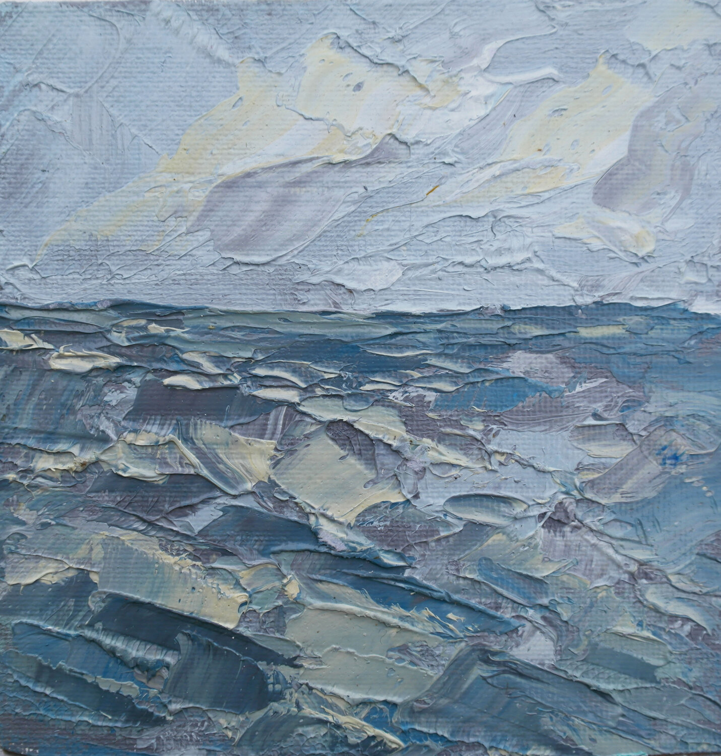 North Atlantic ocean - grey shades de Dina Aseeva (2023): Impresión ...