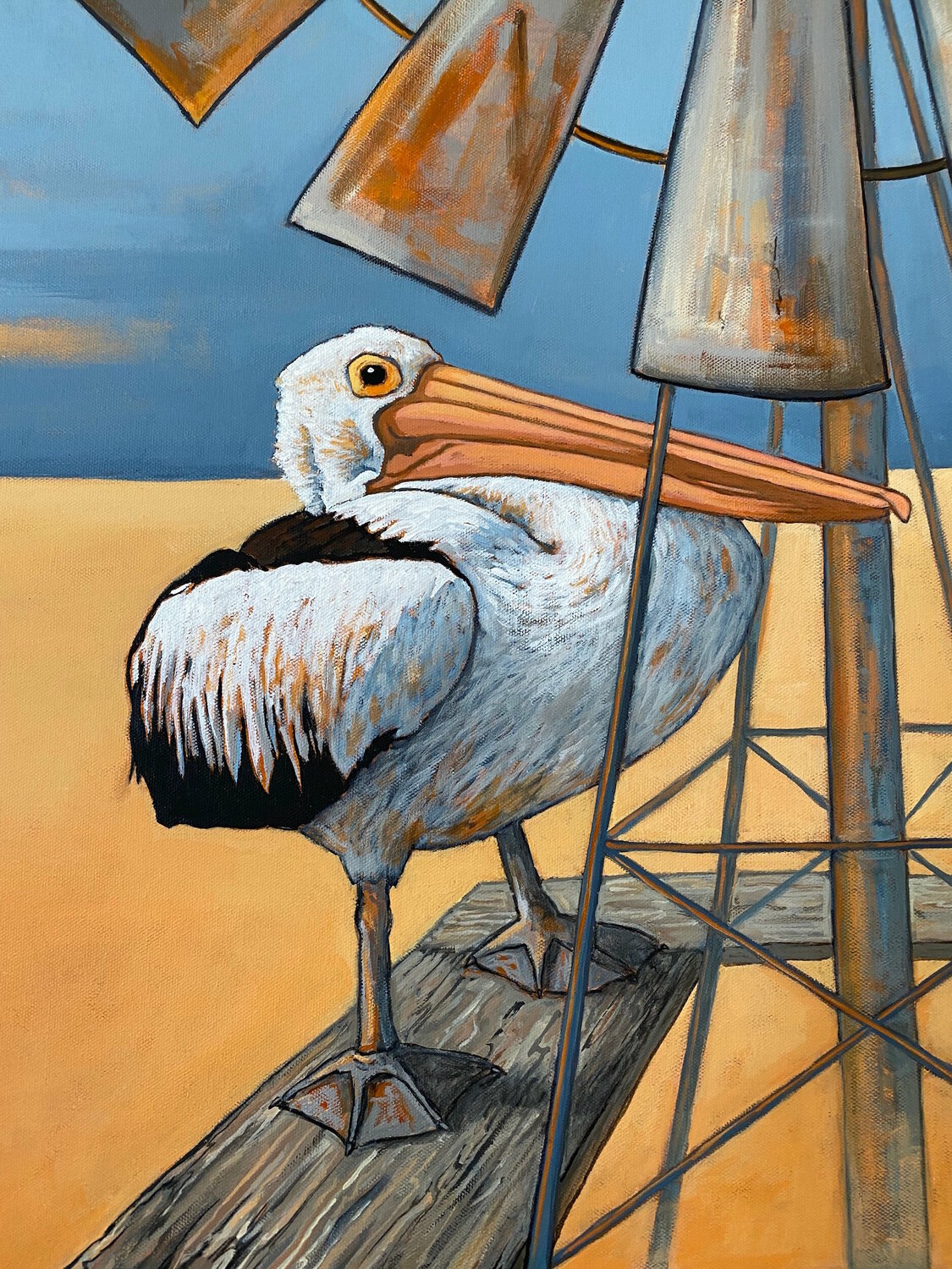 Unchartered Waters by Mary Conder (2021) : Painting Acrylic on Canvas ...