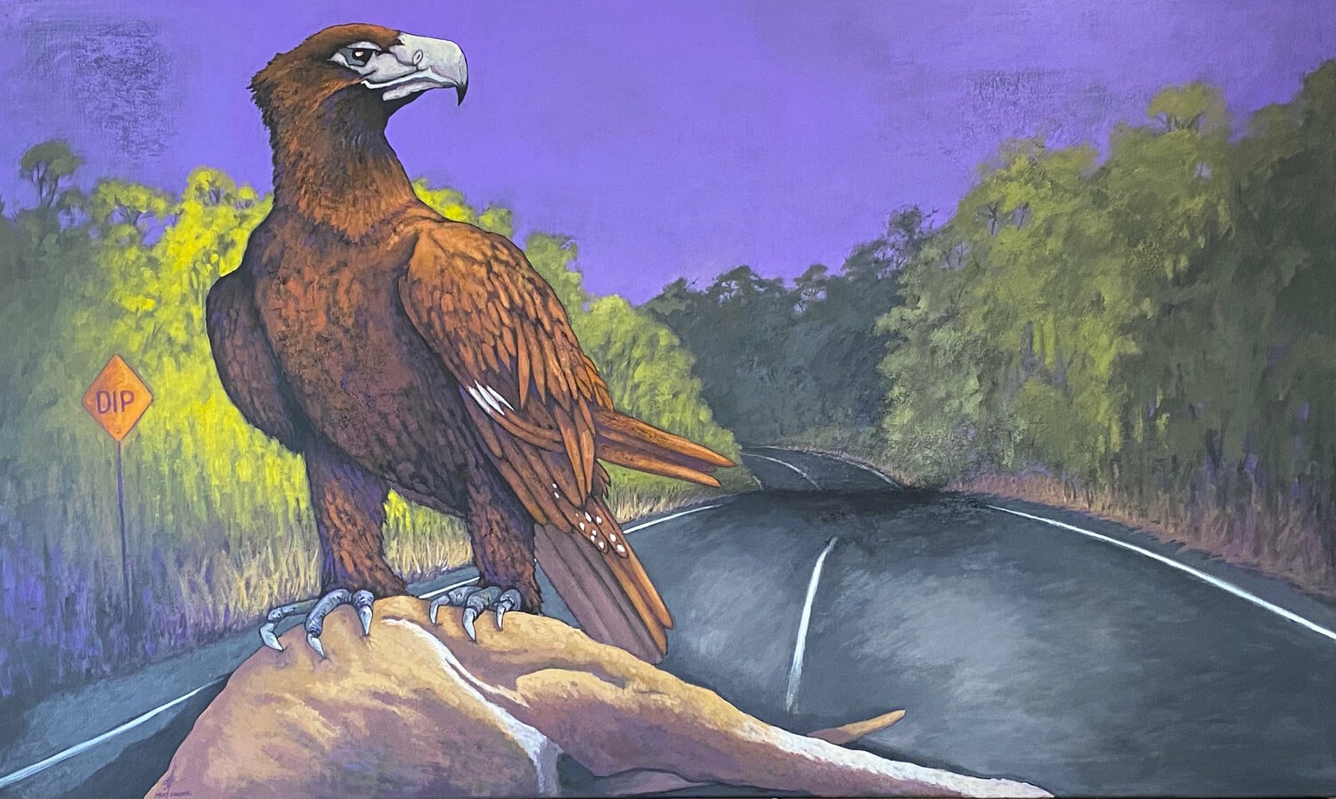 The Eagle has Landed by Mary Conder (2022) : Painting Acrylic on Canvas ...