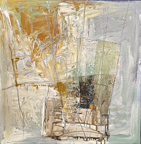 EARTH 14 by Dominique Mc Kenzie (2022) : Painting Acrylic, Collage on ...