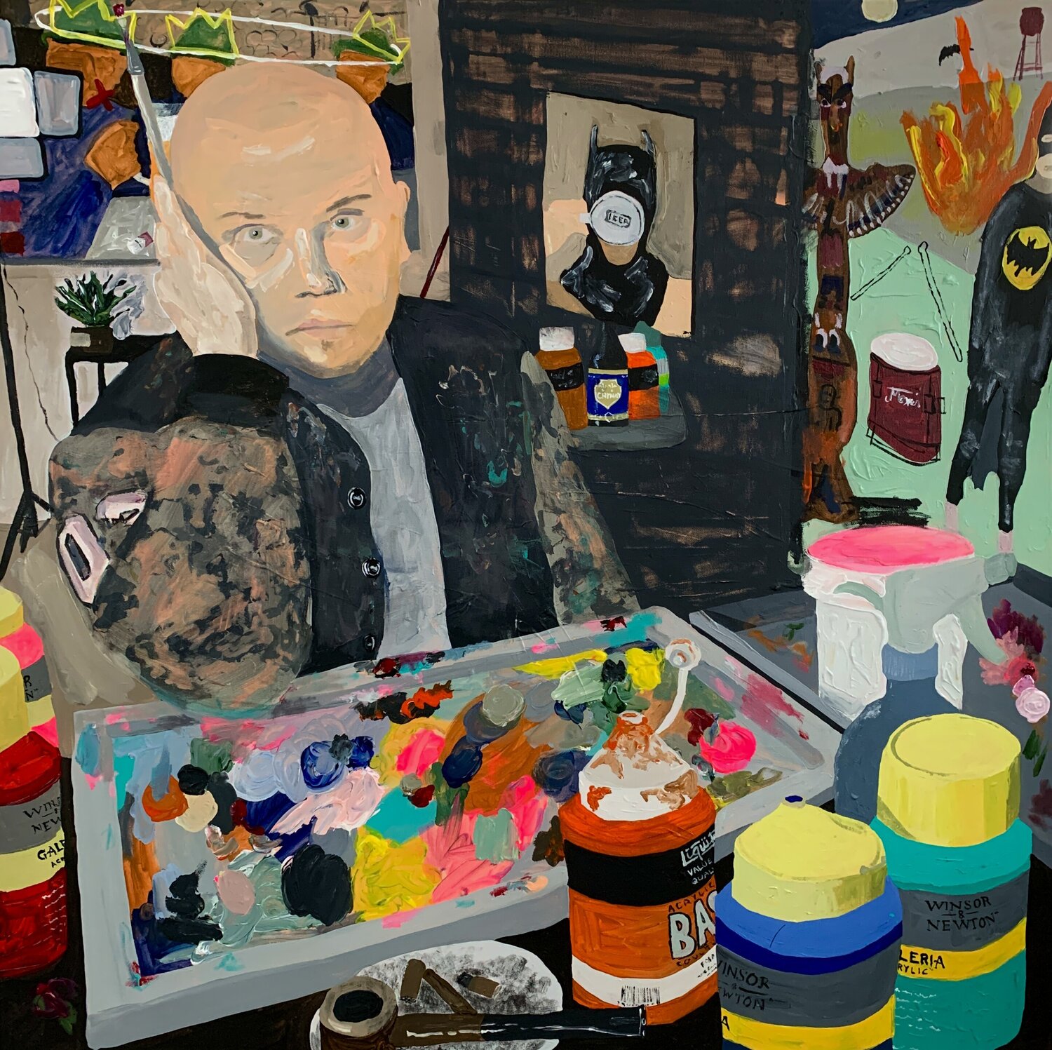 Mixed feelings by Zeon Milo (2024) : Painting Acrylic on Canvas - Singulart