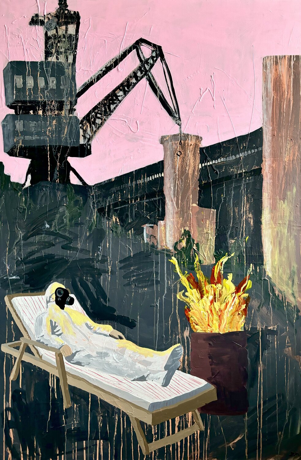 Dust by Zeon Milo (2024) : Painting Acrylic on Canvas - Singulart