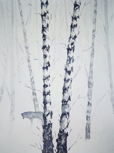Betulla 4 by Davide Capriata (2022) : Print Screen Printing on Paper ...