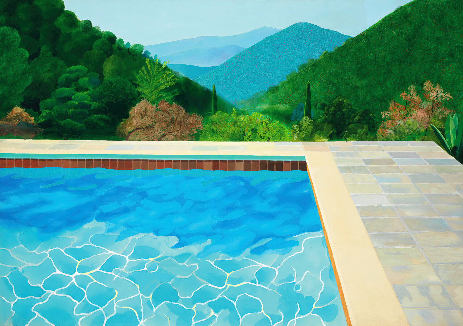 David Hockney Pool