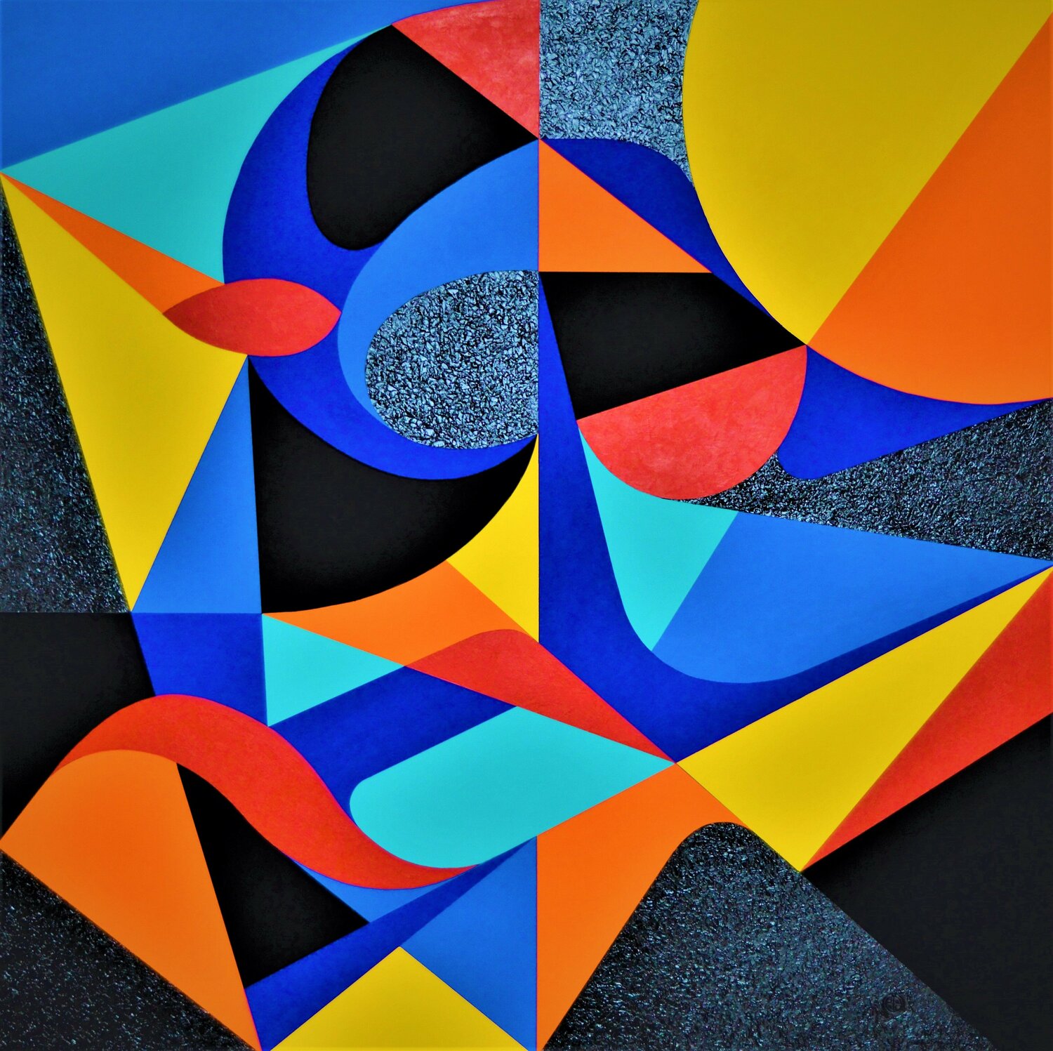 2022 02 24 TABLEAU 100 X 100 by Jean-Pierre Craninx (2022) : Painting ...