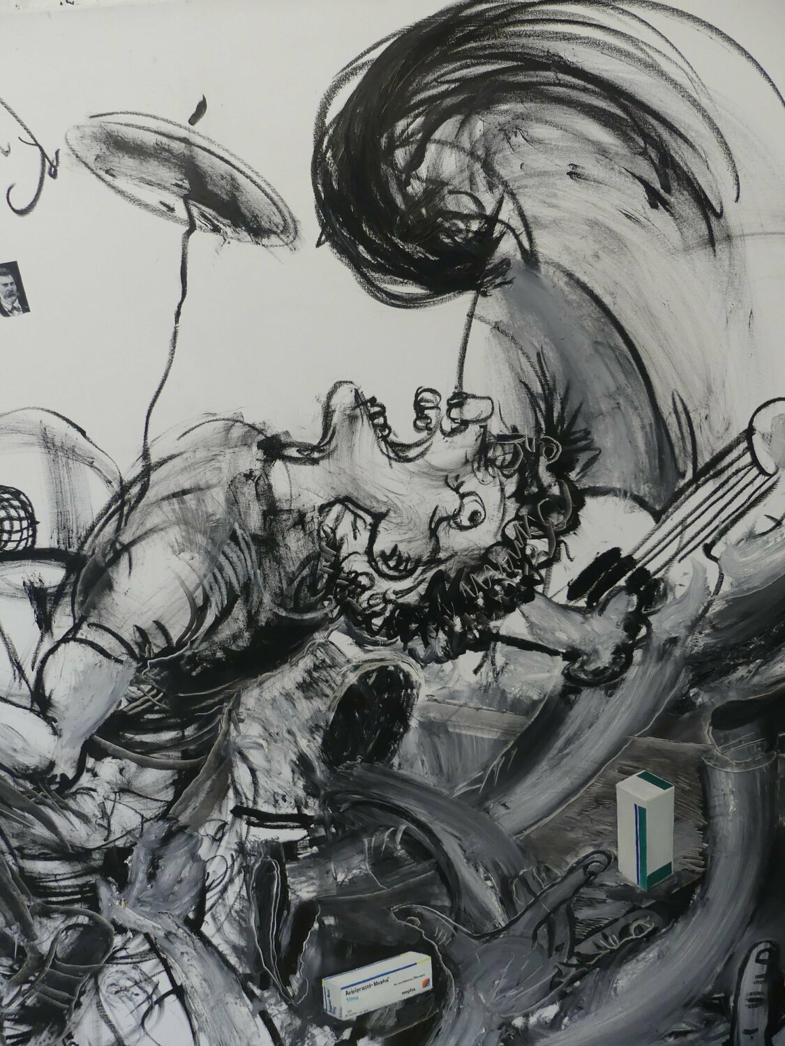 the slippery slope of taste by Peter Feiler (2019) : Painting Oil on ...