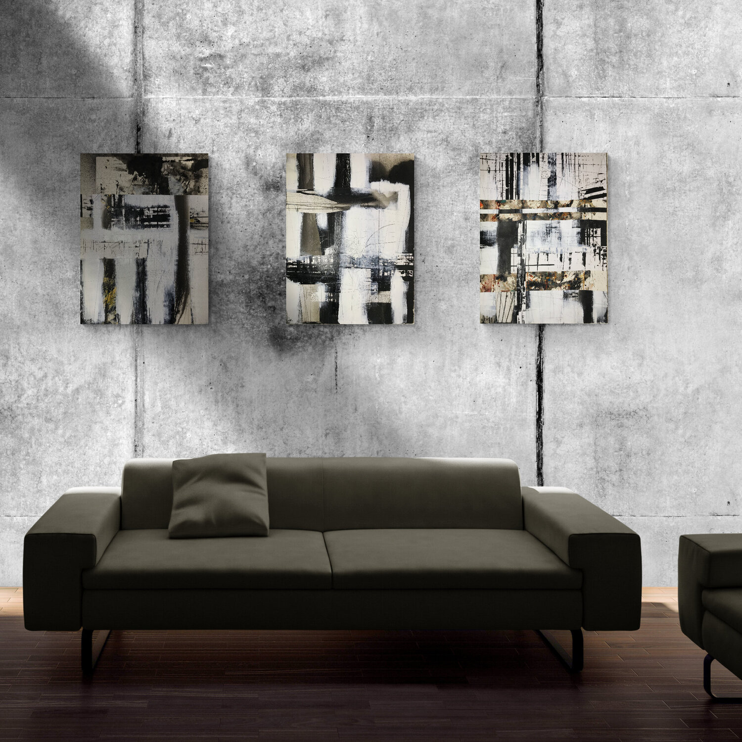 Complex Disjointed Reality #4 von Kris Haas (2020): Malerei Acryl, Öl ...