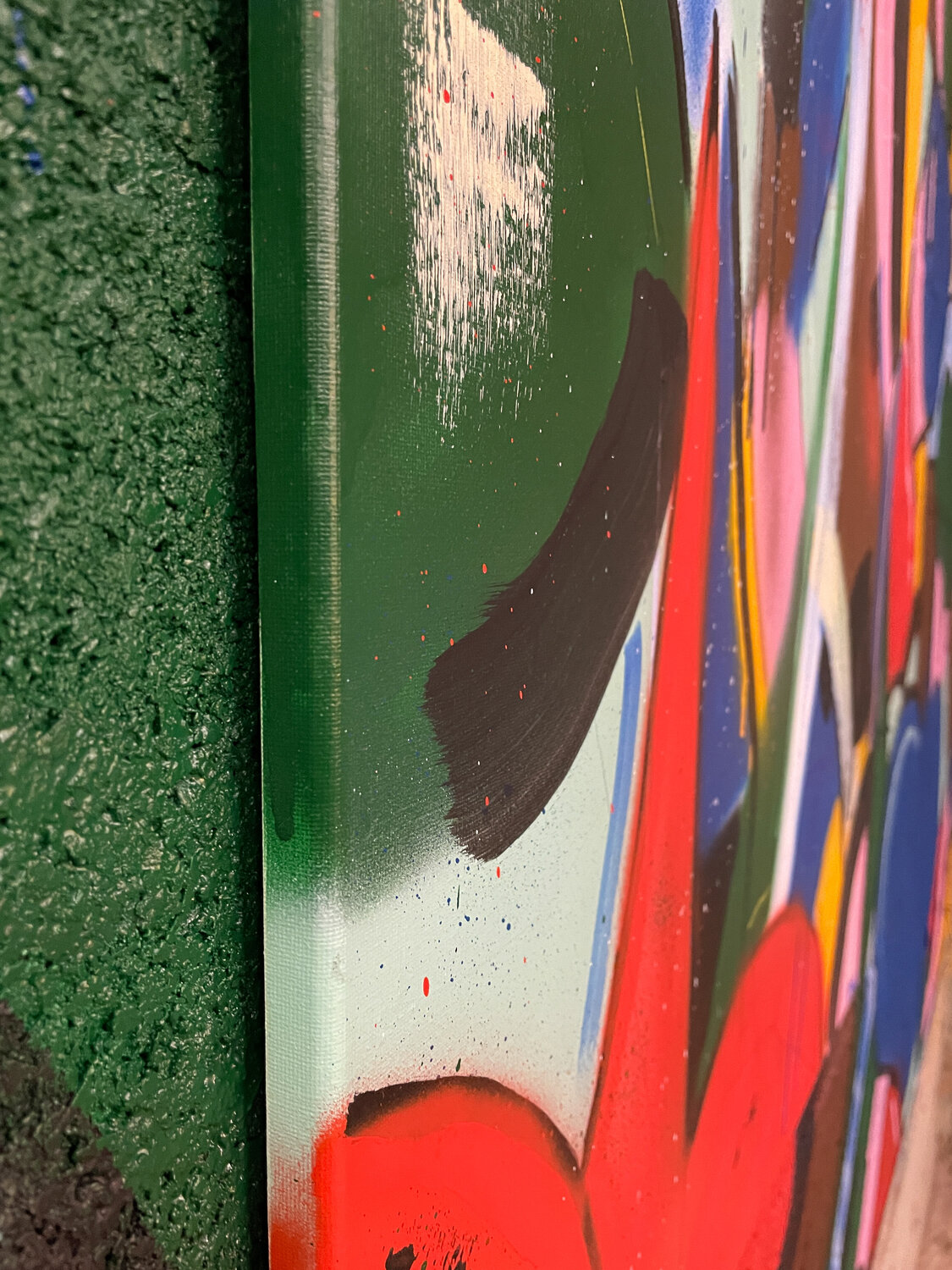 Eternal Piece Of Wall by Thomas Bringold (2022) : Painting Acrylic ...