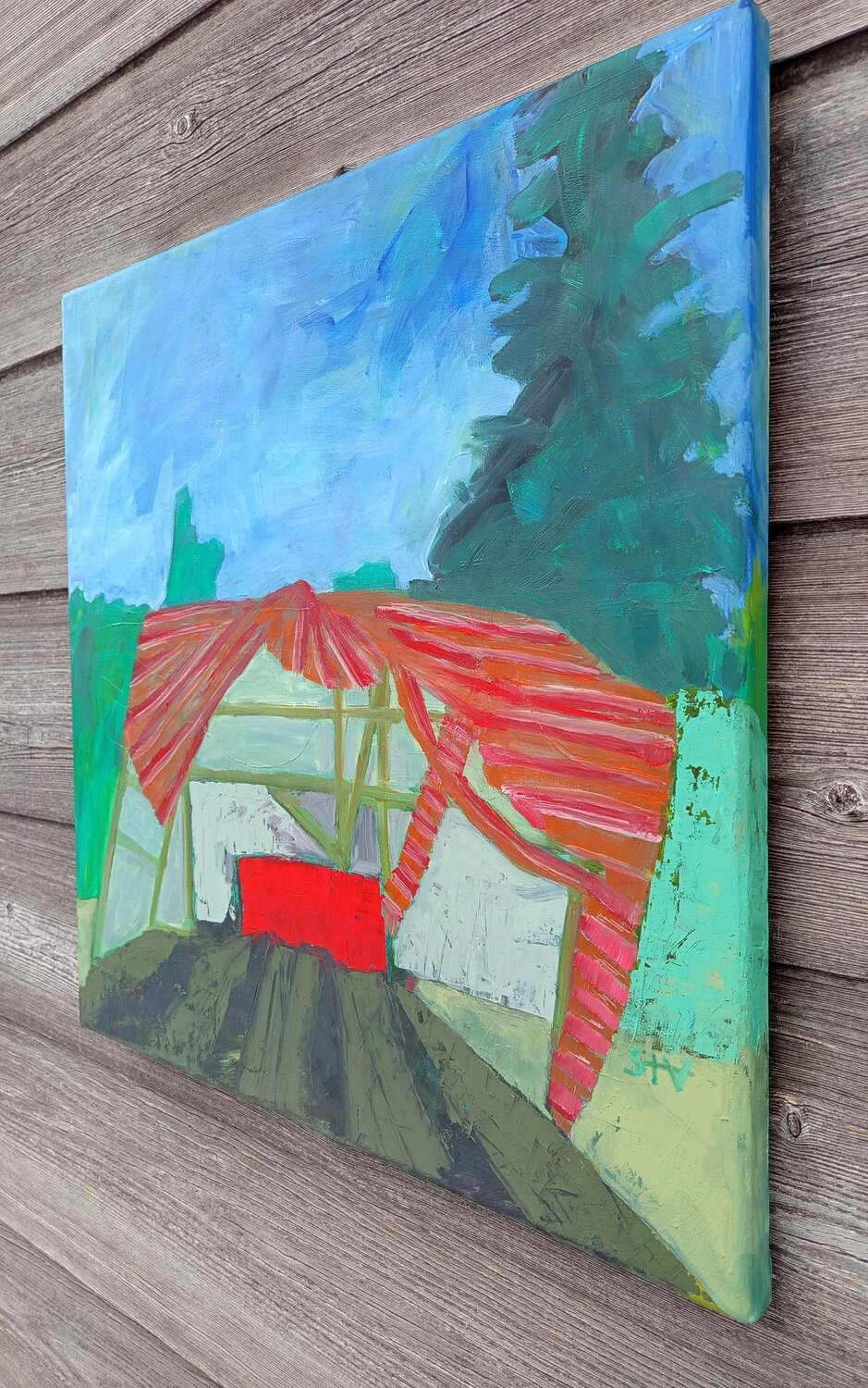 Im Paradies by Beate Stadler (2025) : Painting Oil on Canvas - Singulart