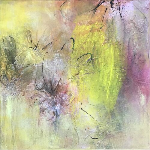 Red Yellow Blue by Edith Steiner (2022) : Painting Acrylic, India Ink ...