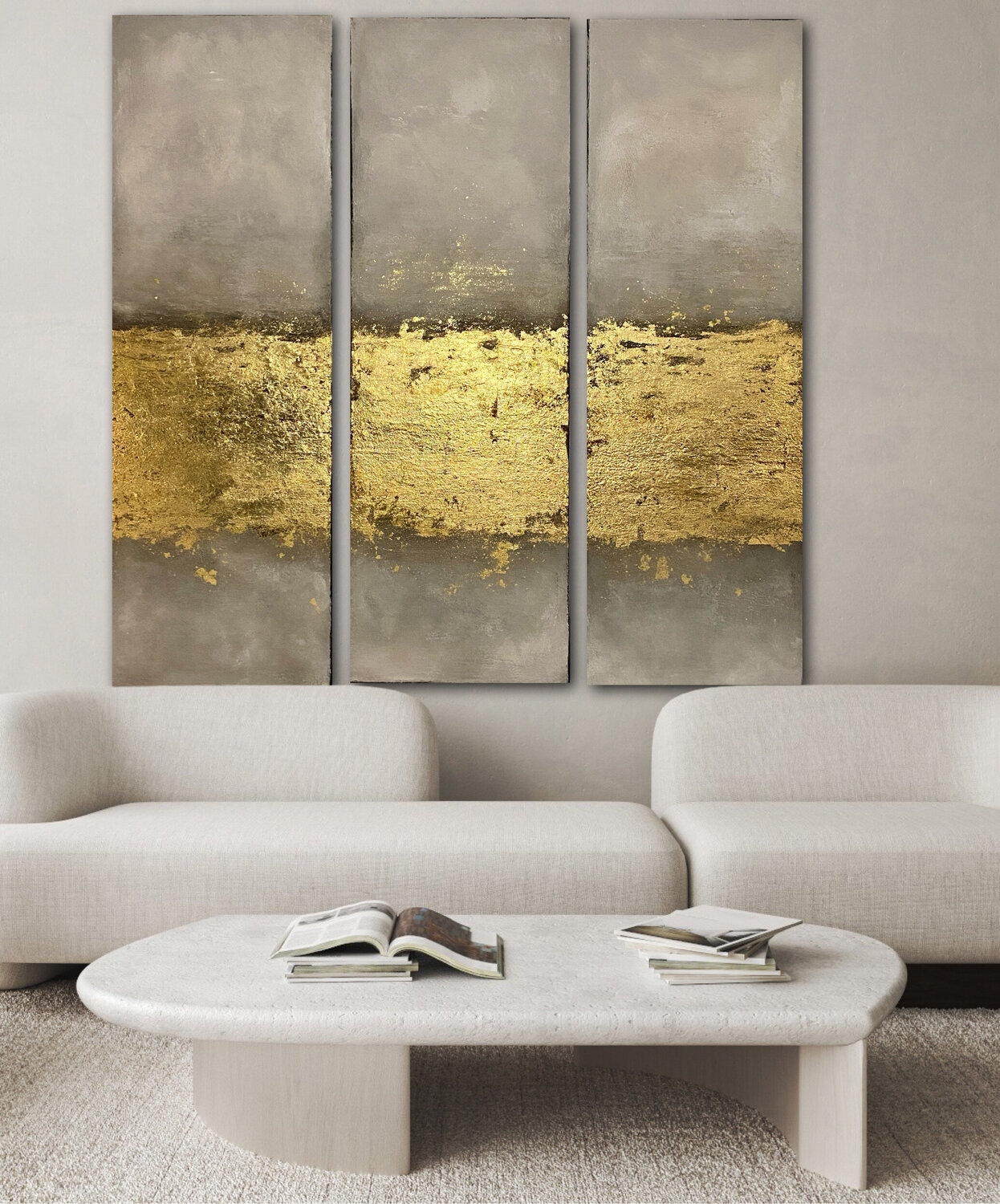 De l’ombre à la lumière (tryptique) by Brigitte Dravet (2024 ...