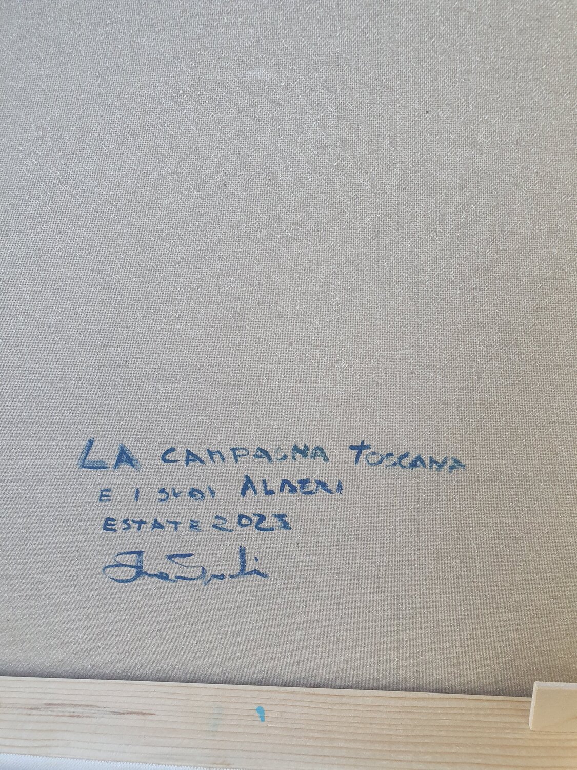 Campagna Toscana e i suoi alberi by Elisa Spagnoli (2023) : Painting ...