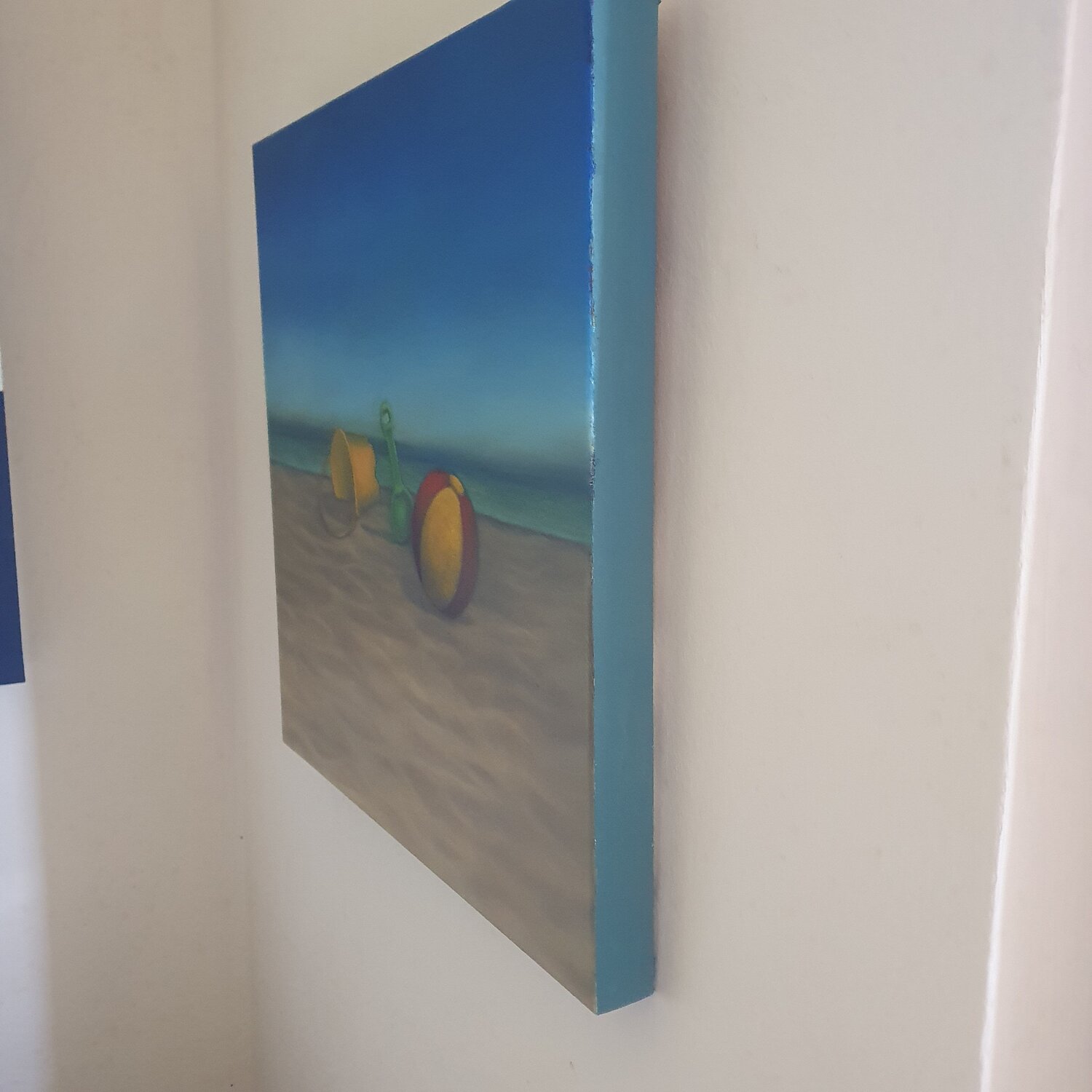 La spiaggia by Elisa Spagnoli (2023) : Painting Oil on Canvas - Singulart