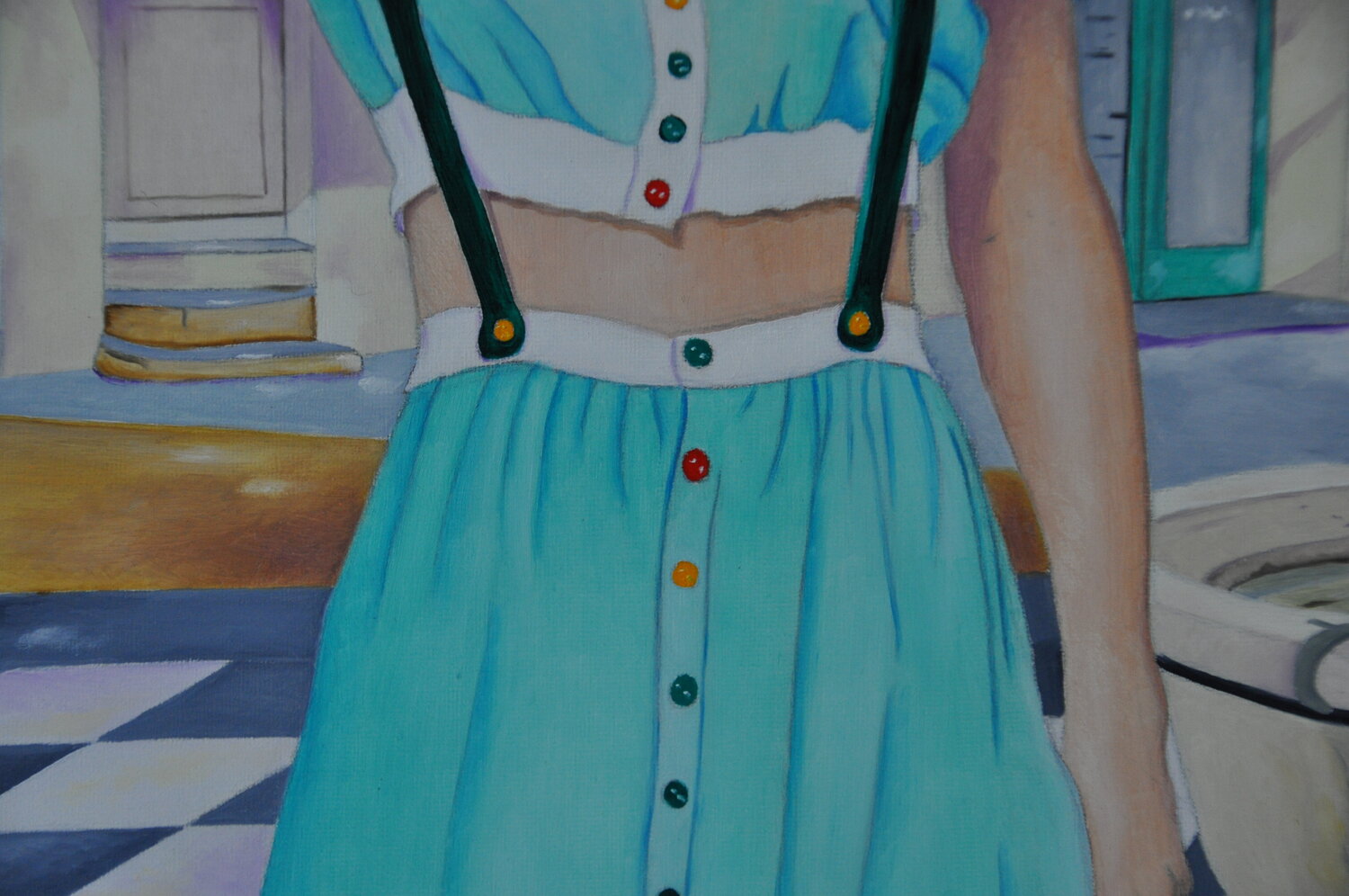 LA FÊTE DES FONTAINES A COLLOBRIERES von Martine Alison (2022): Malerei ...