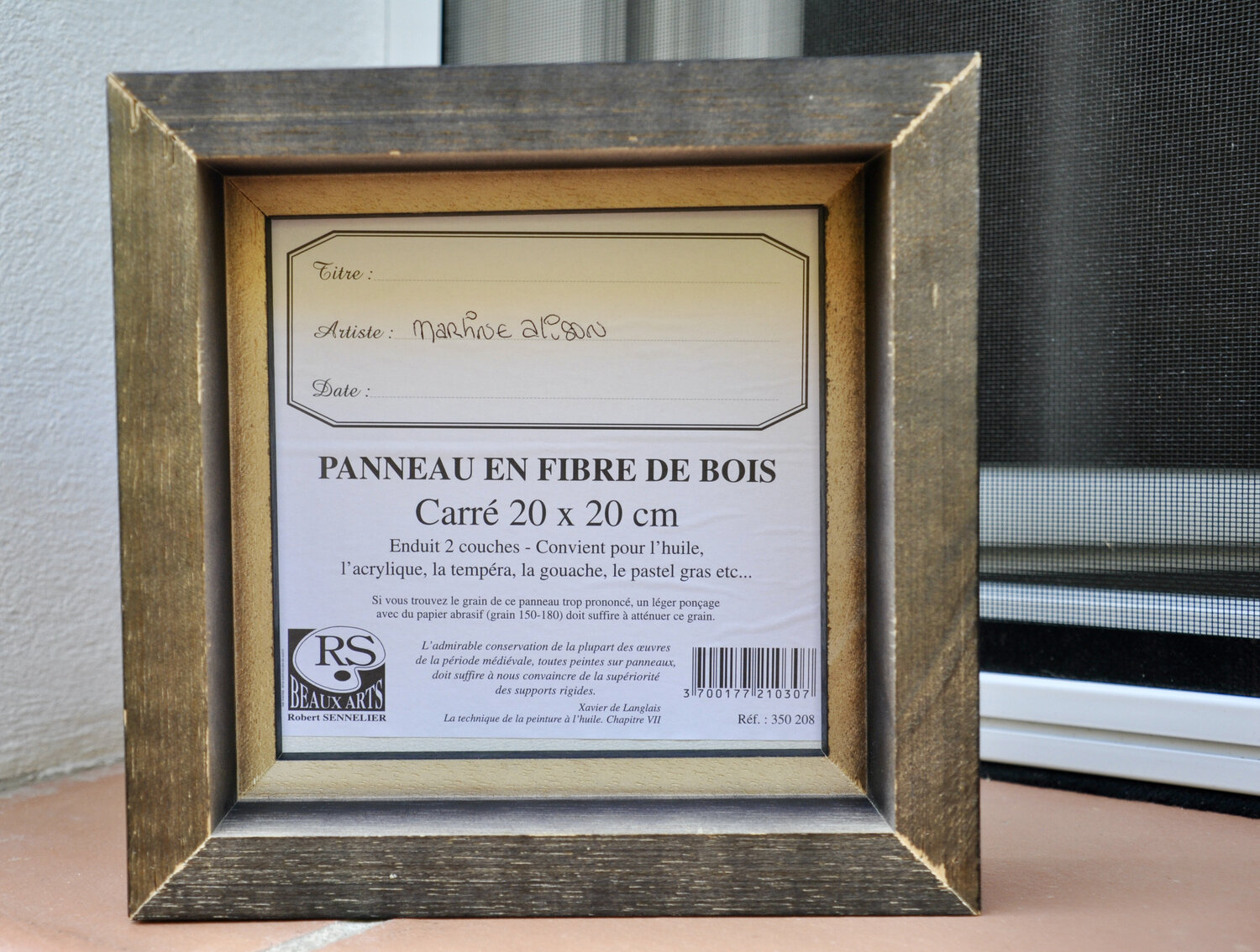 LE VAUTOUR ROMANTIQUE by Martine Alison (2023) : Painting Oil on Wood ...