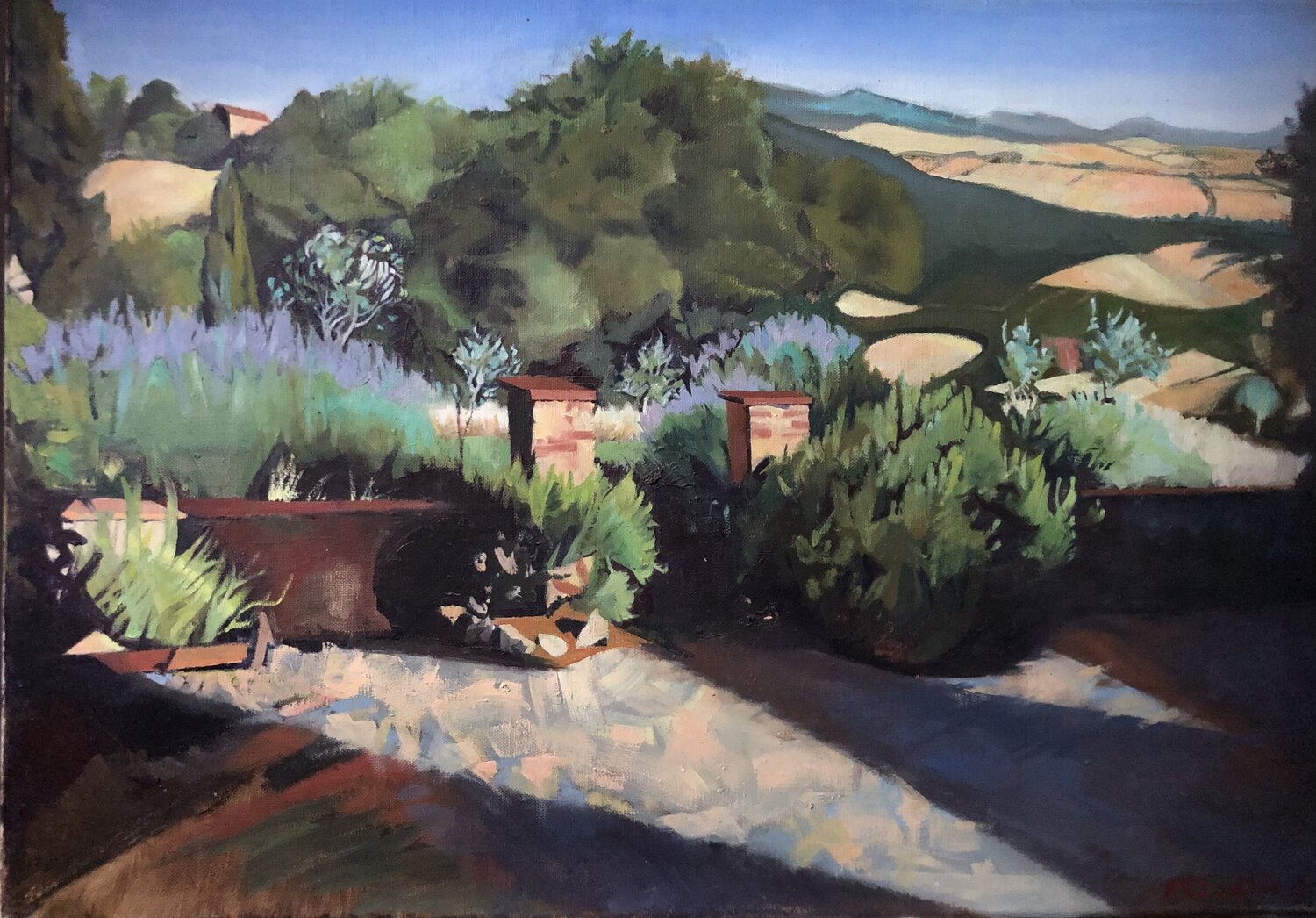 TOSCANE 1 by Catherine Roch de Hillerin (2022) : Painting Oil on Canvas - Singulart