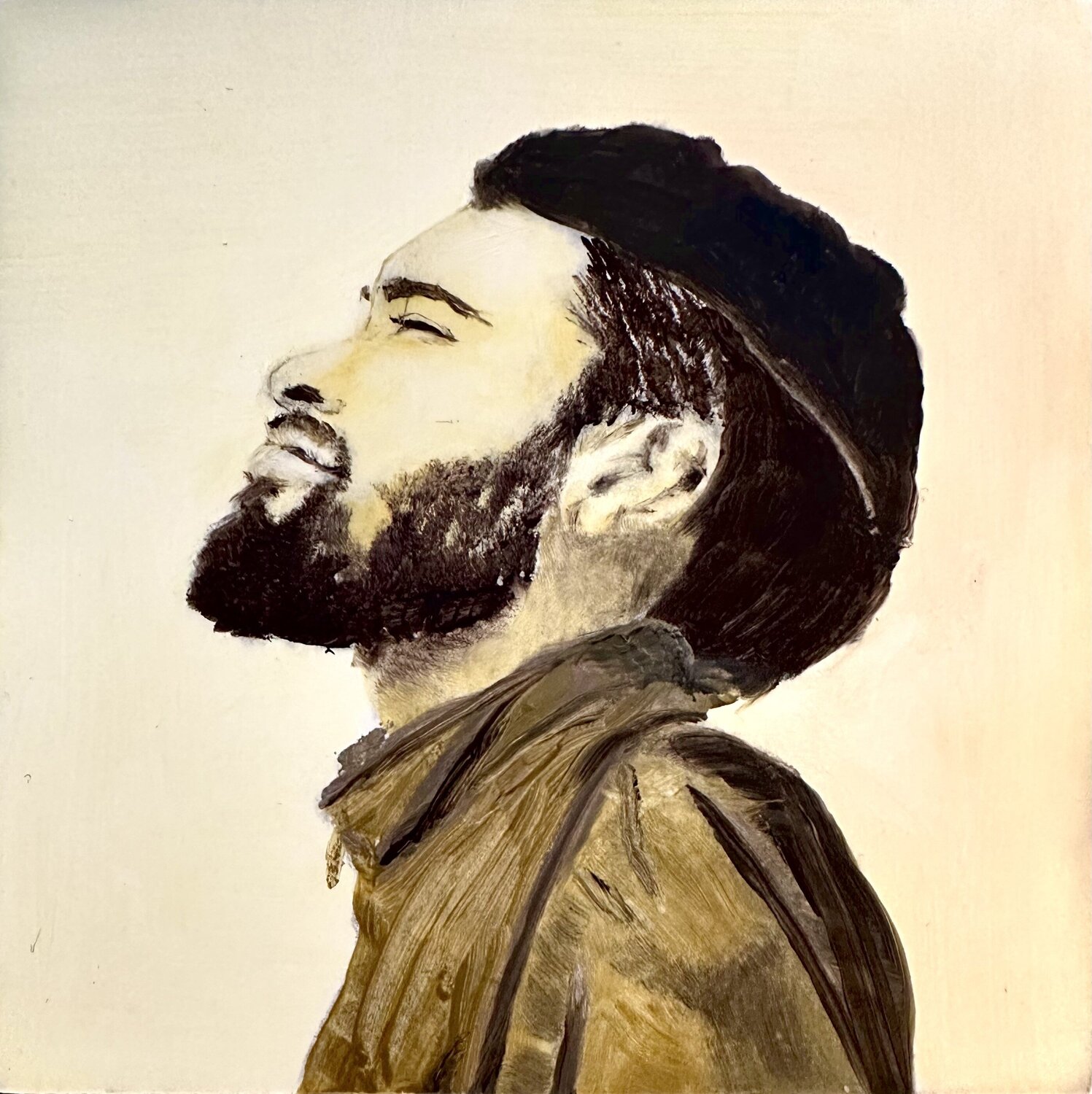 Pathos by Sussi Hodel (2023) : Painting Oil, Graphite on Wood - Singulart