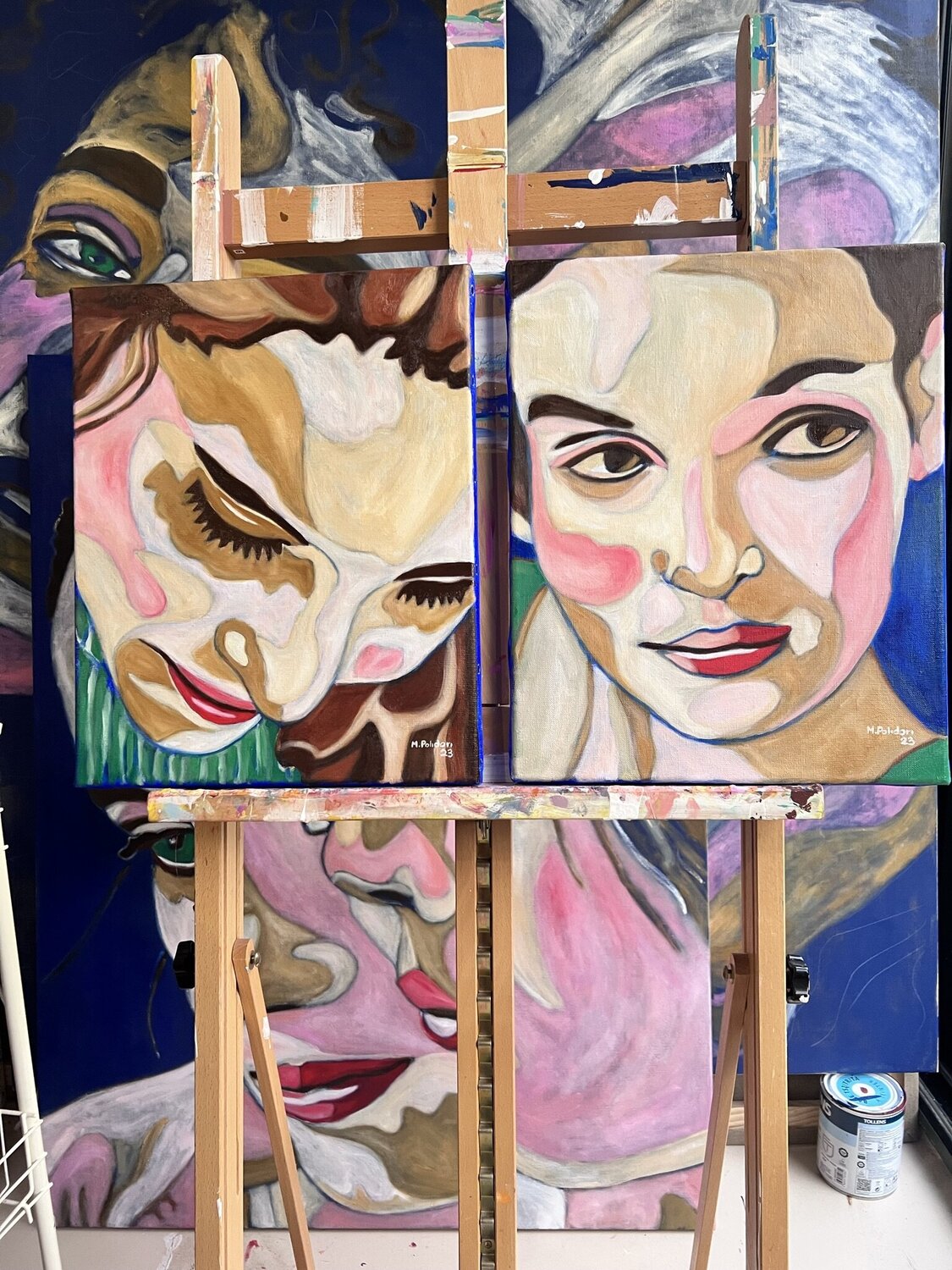 Velours#1 by Mathilde Polidori (2023) : Painting Oil on Canvas - Singulart