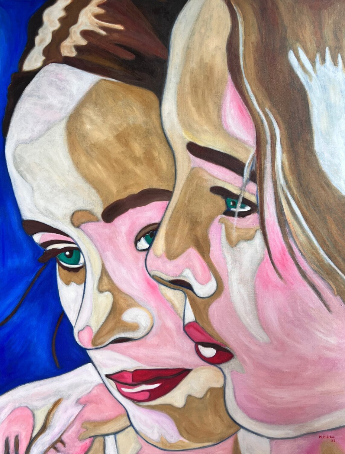 Velours#4 by Mathilde Polidori (2023) : Painting Oil on Canvas - Singulart