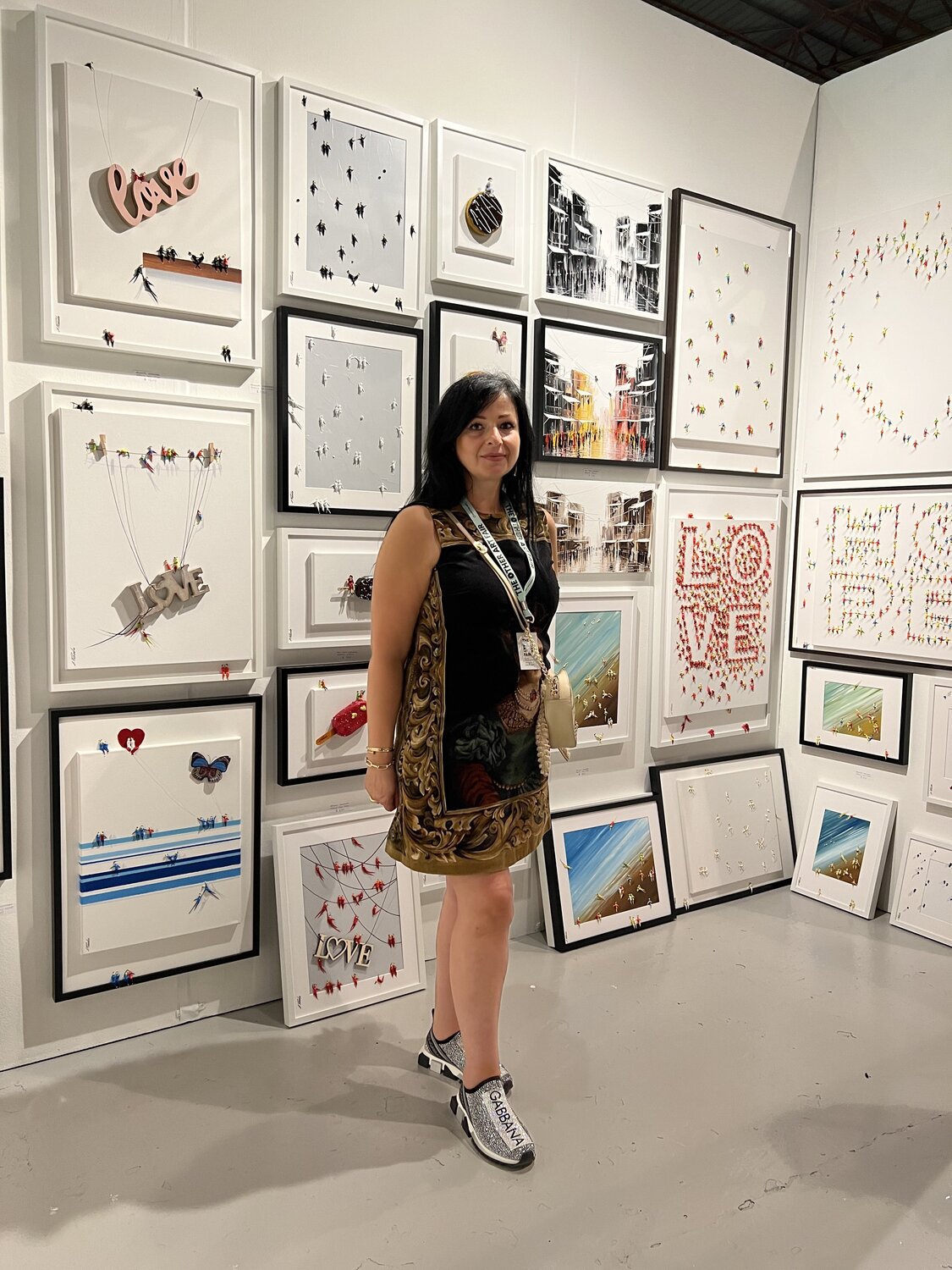 Action.Freedom. Love ️.♥️Ek by Eka Peradze (2022) : Painting Acrylic on Canvas - SINGULART