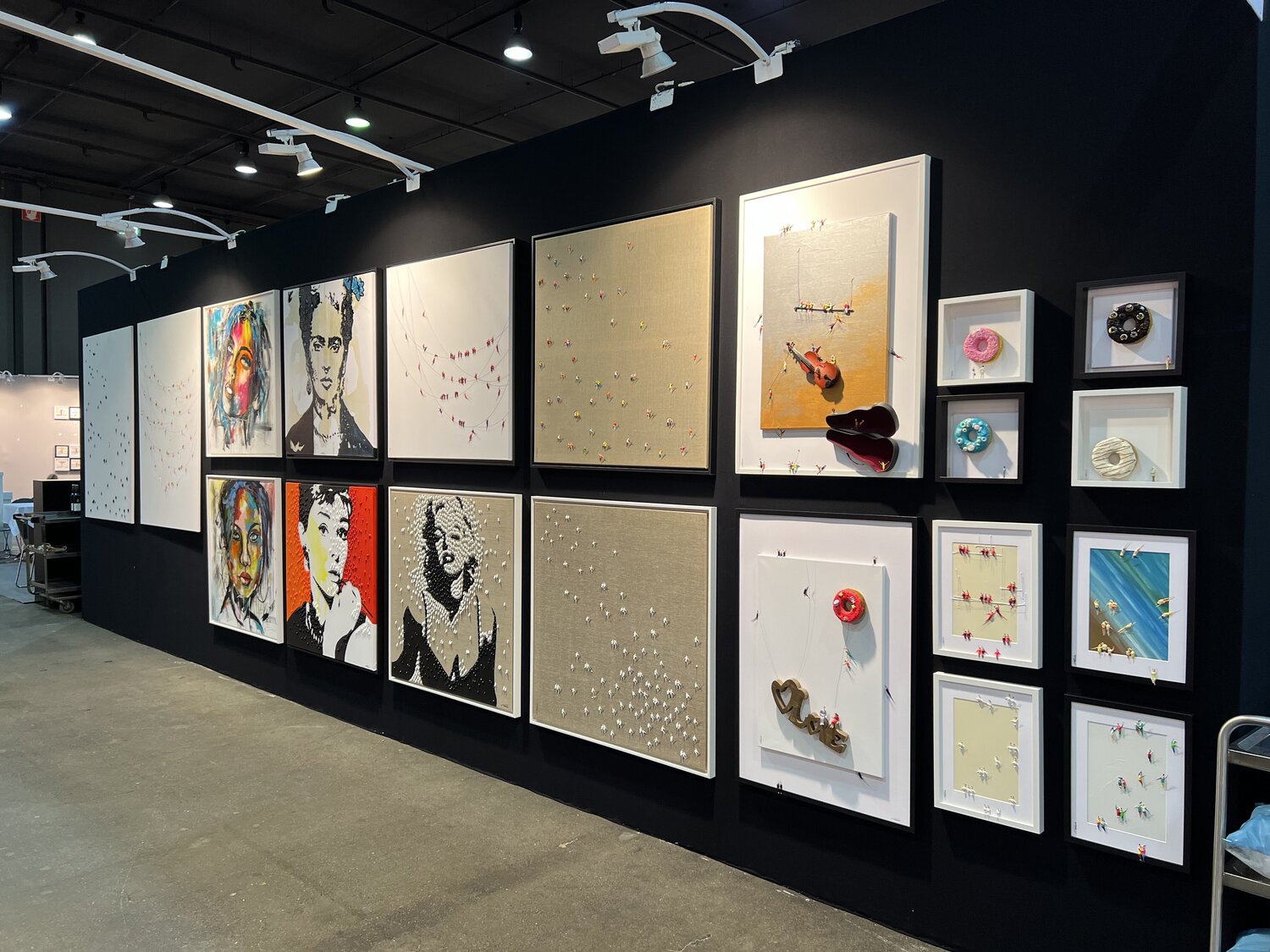 Action.Freedom. Love ️.♥️Ek de Eka Peradze (2023) : Peinture Acrylique sur Toile - SINGULART