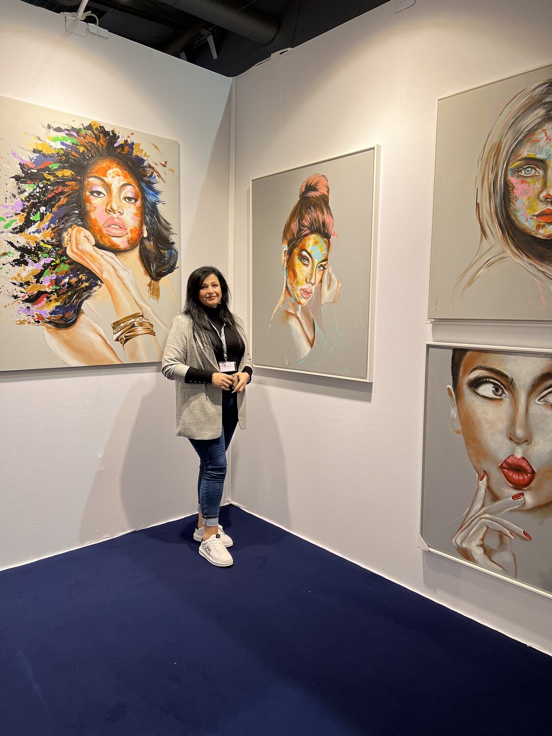 Action.Action.Freedom. de Eka Peradze (2023) : Peinture Acrylique sur Toile - Singulart