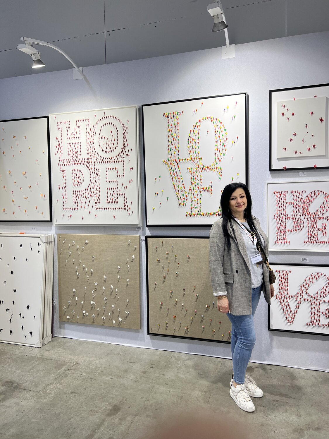 Freiheit. Eka Peradze Art. Love di Eka Peradze (2025): Pittura a Acrilico su Tela - Singulart