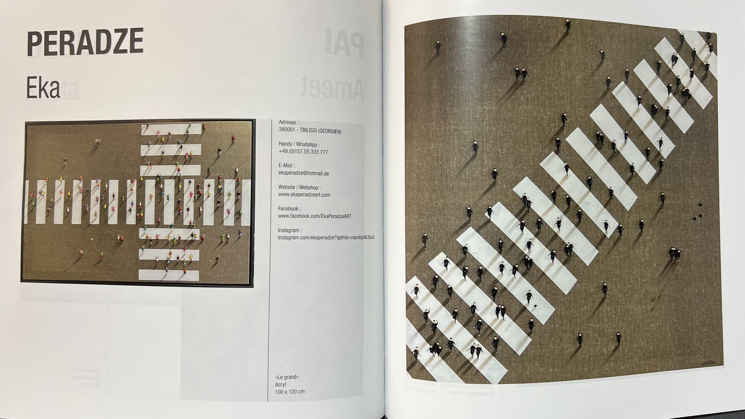 Action.Freedom. Love ️.♥️Ek by Eka Peradze (2025) : Painting Acrylic on Canvas - Singulart