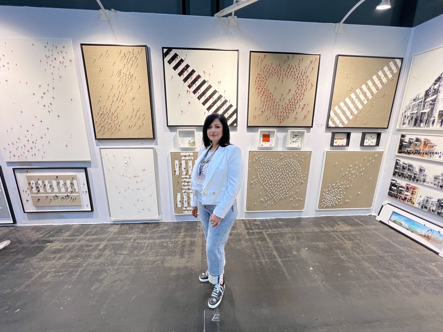 Action.Freedom. Love ️.♥️Ek by Eka Peradze (2025) : Painting Acrylic on Canvas - Singulart