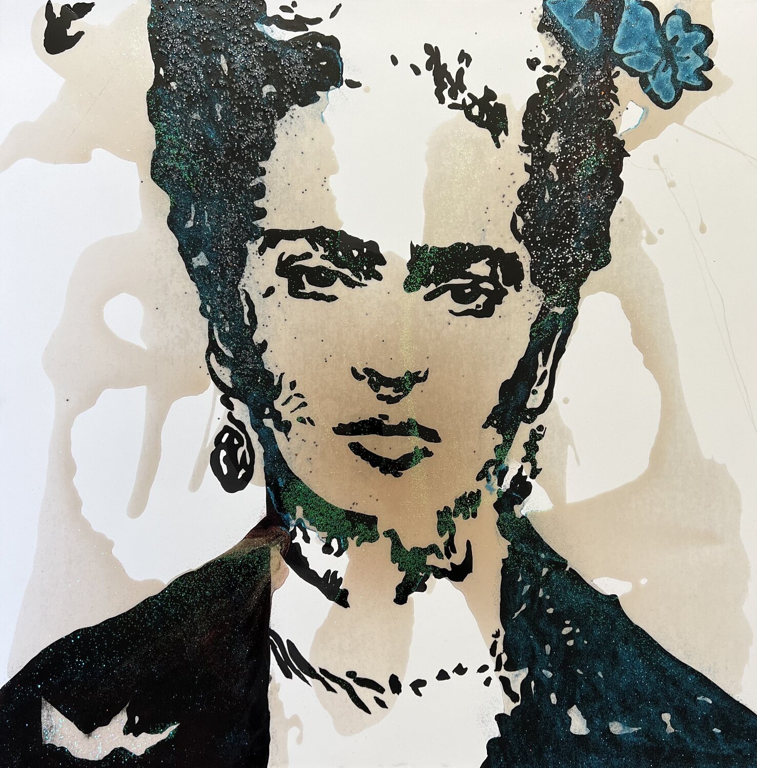 Action.Freedom. Love…..♥️♥️Eka de Eka Peradze (2023) : Peinture Acrylique sur Toile - Singulart