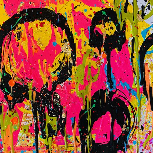 UNITED COLORS OF WENZELBILDERLUST by Gunter Wenzel (2020) : Painting ...